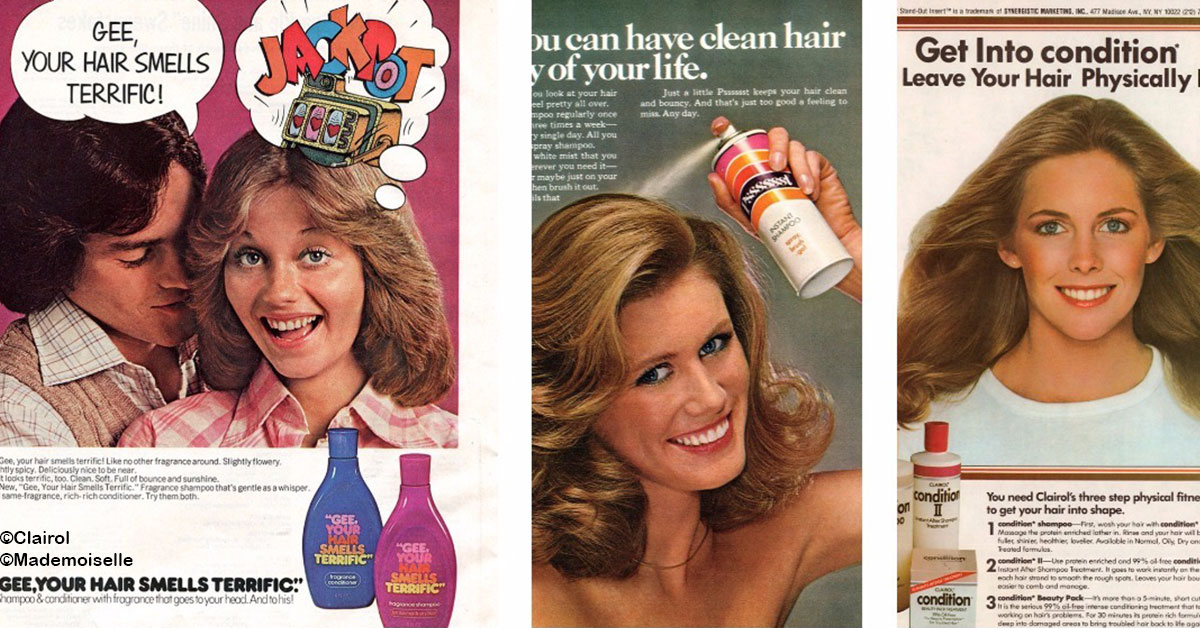 19 Amazing Hair Ads from the 1970s