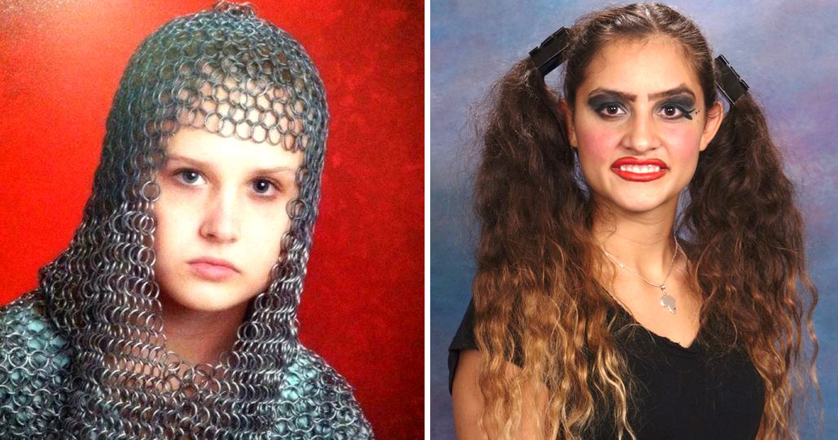20 Bizarre Senior Portraits
