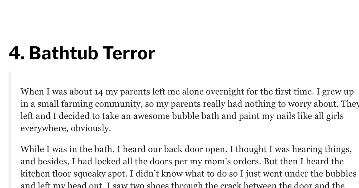 15 People Reveal True, Creepy Encounters That Changed Them Forever