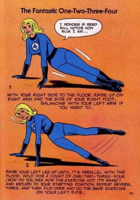 Marvel Actually Made This Exercise Book In The 1970's