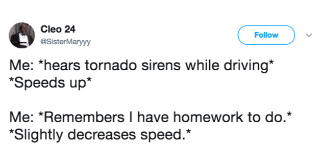 20 Funny, But True, Tweets About Homework