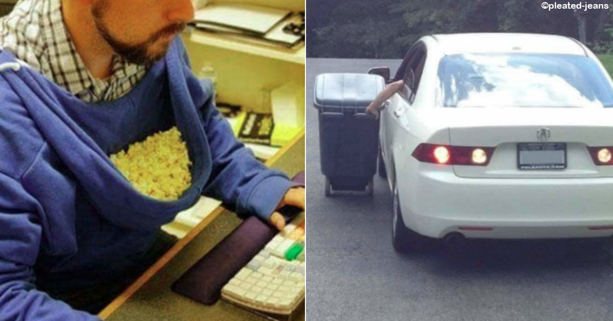 20 People Who Make Laziness an Art Form