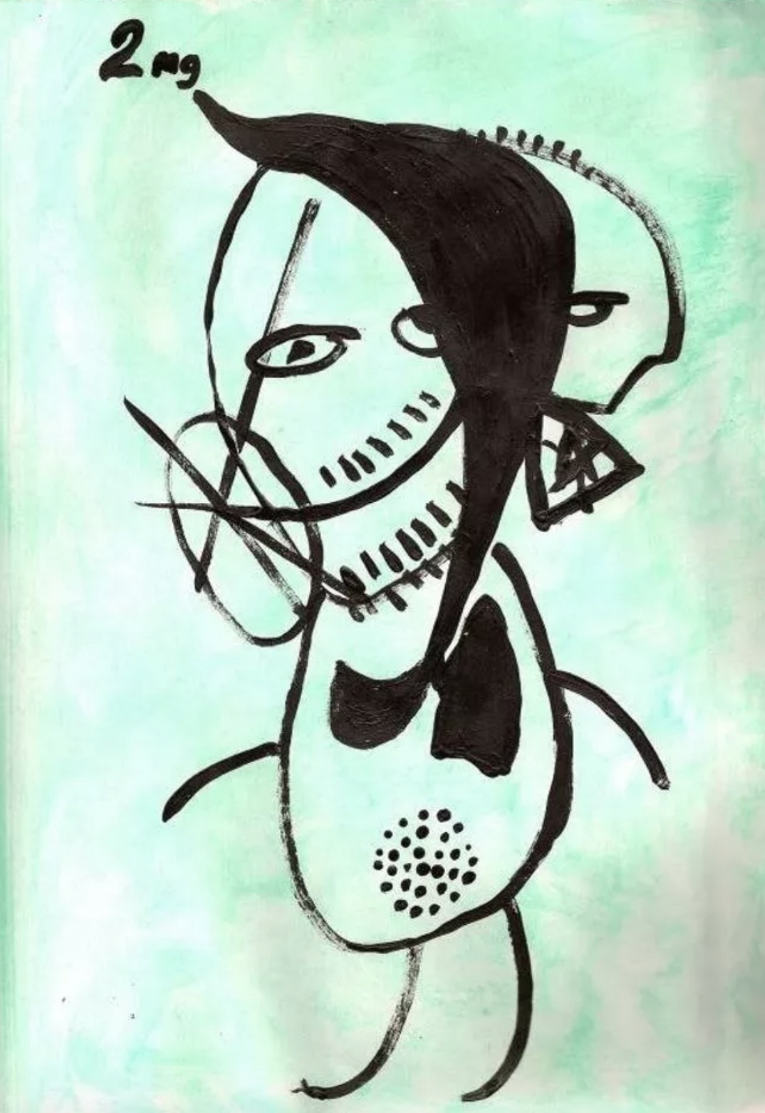 Artist Paints 30 Self-Portraits On 30 Different Drugs