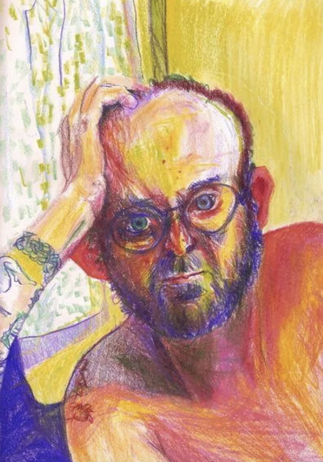 Artist Paints 30 Self-Portraits On 30 Different Drugs