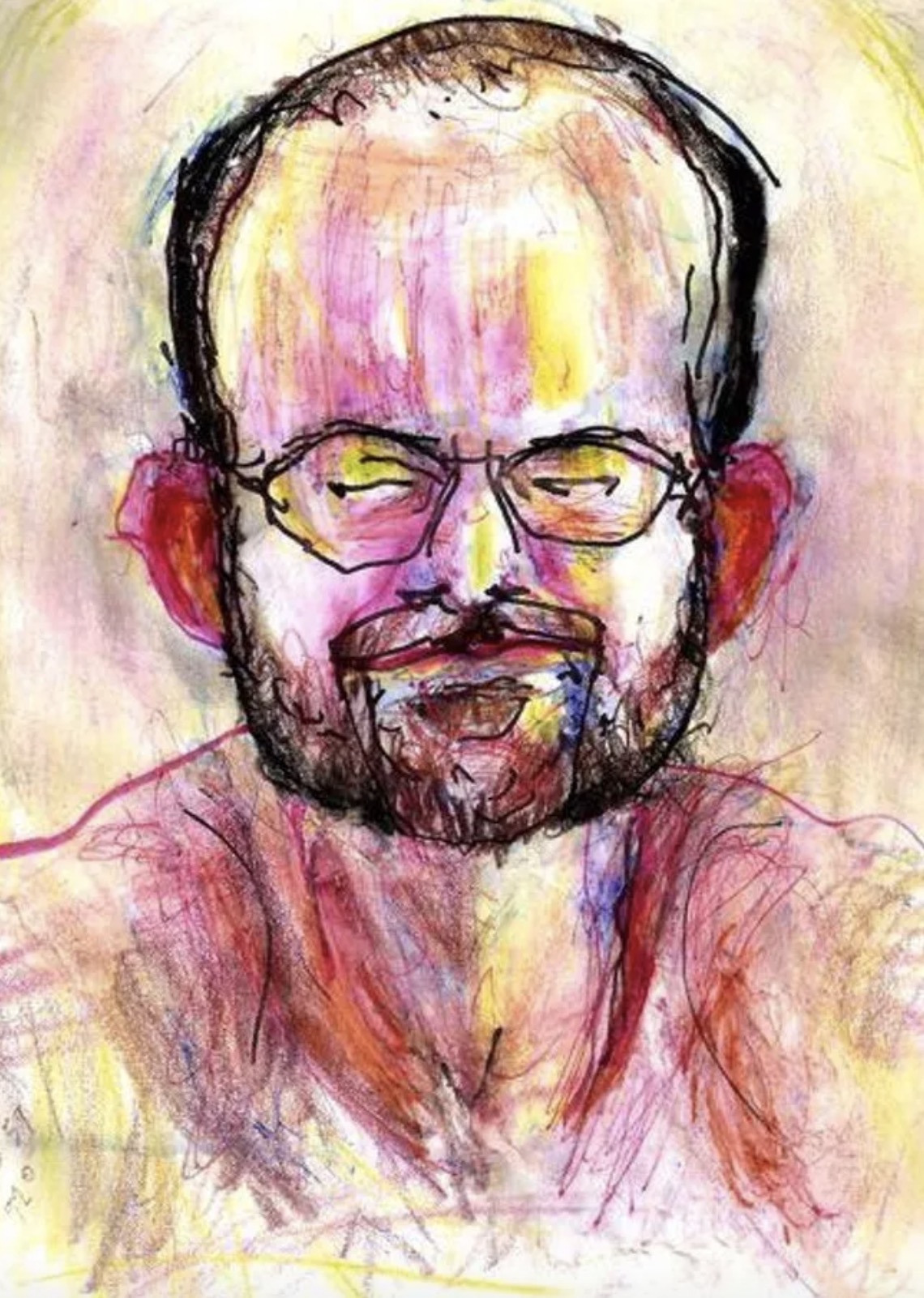 Artist Paints 30 Self-Portraits On 30 Different Drugs