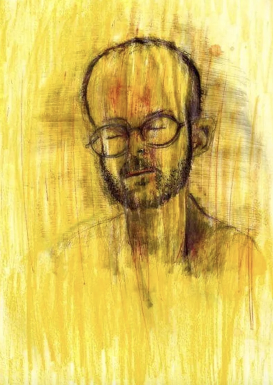 Artist Paints 30 Self-Portraits On 30 Different Drugs