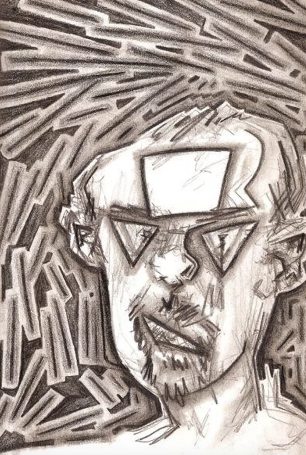 Artist Paints 30 Self-Portraits On 30 Different Drugs