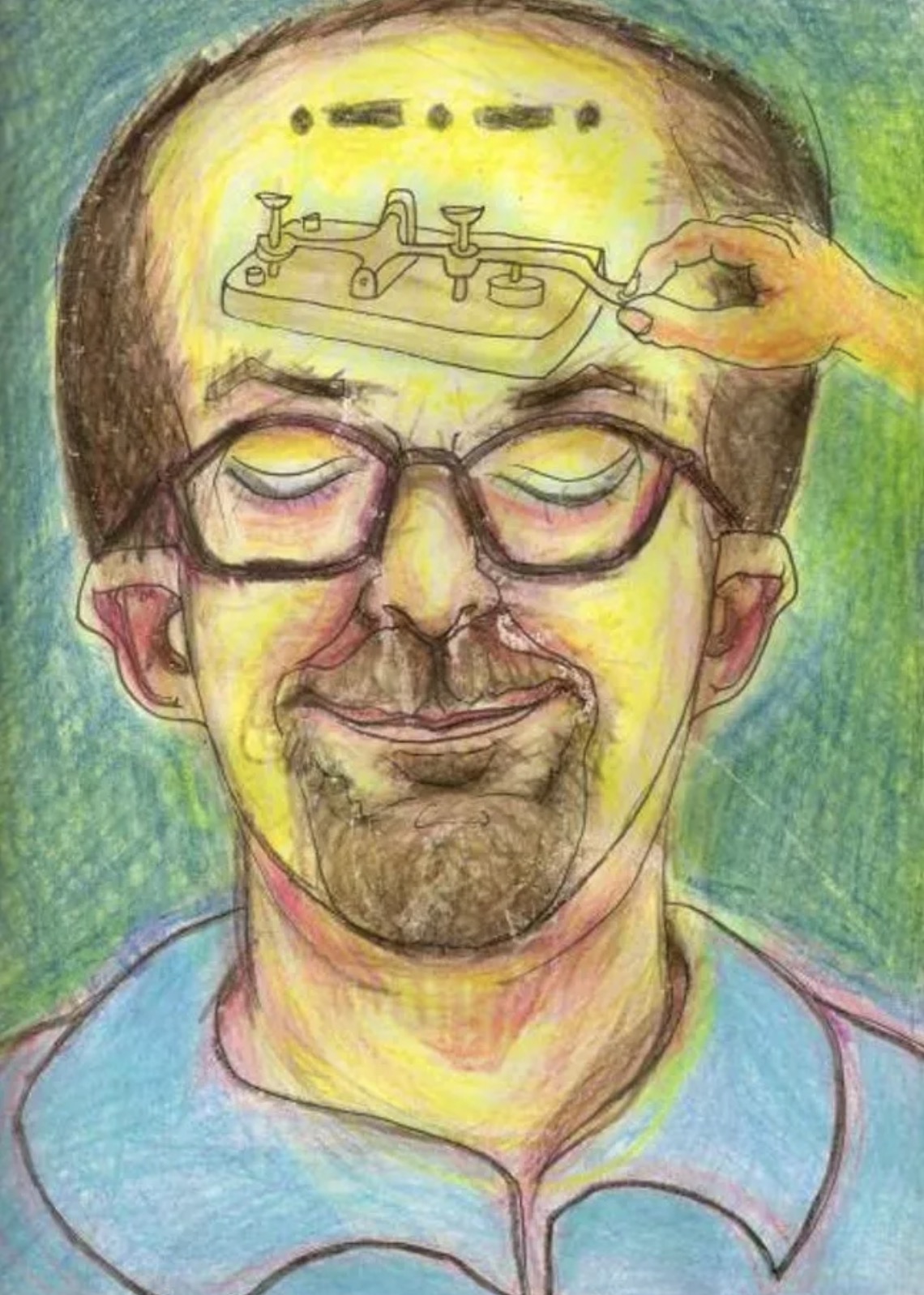 Artist Paints 30 Self-Portraits On 30 Different Drugs