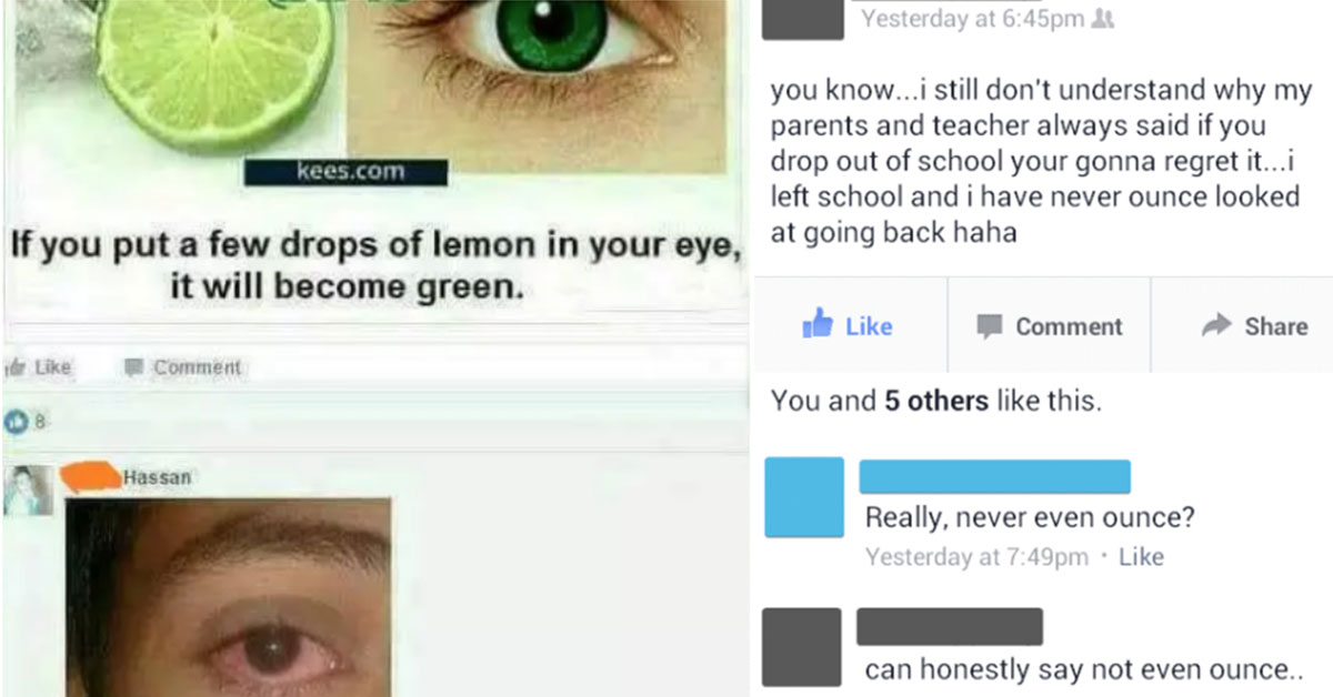 9+ Posts That'll Make You Shake Your Head and Sigh