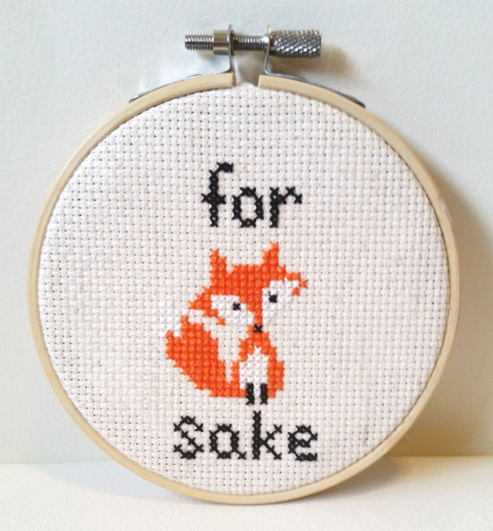 15 Badass Cross Stitches For The 21st Century