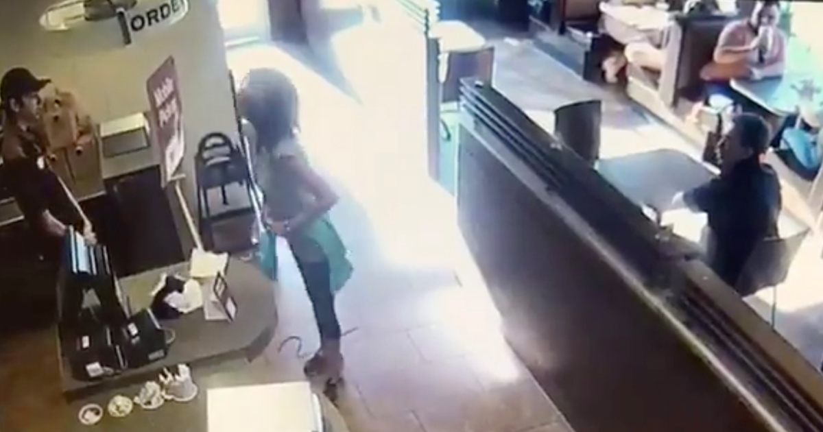 Woman Defecates At Tim Horton's, Throws Feces At Employee