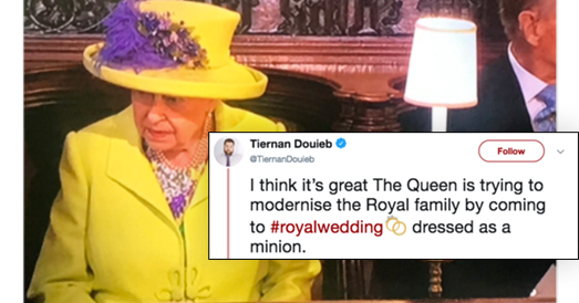 20 of the Best Funny Reactions to the Royal Wedding