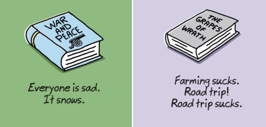 Extremely Shortened Versions of Classic Books That'll Make You Look ...