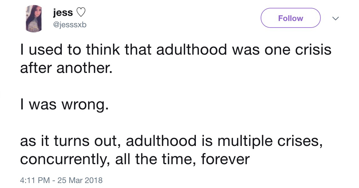 15 Jokes For Anyone Dealing With A Quarterlife Crisis