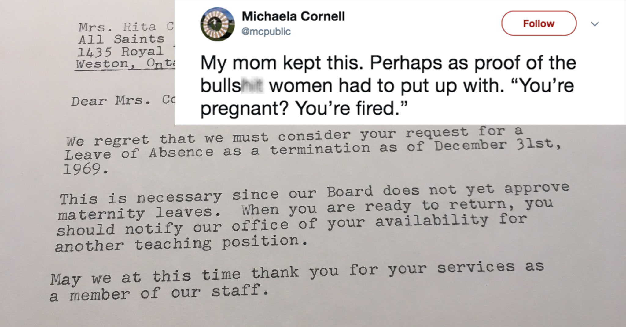 This Viral Letter Highlights the Horrors That Greeted Working Moms in ...