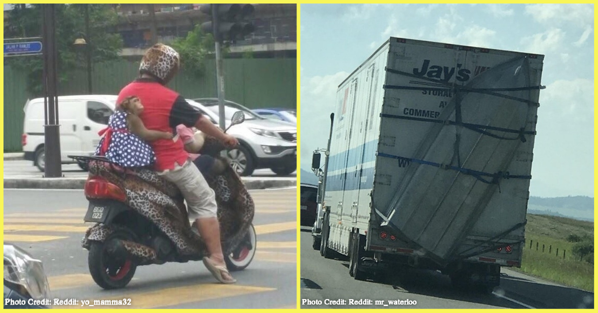 15 Bizarre Sights People Witnessed While Driving