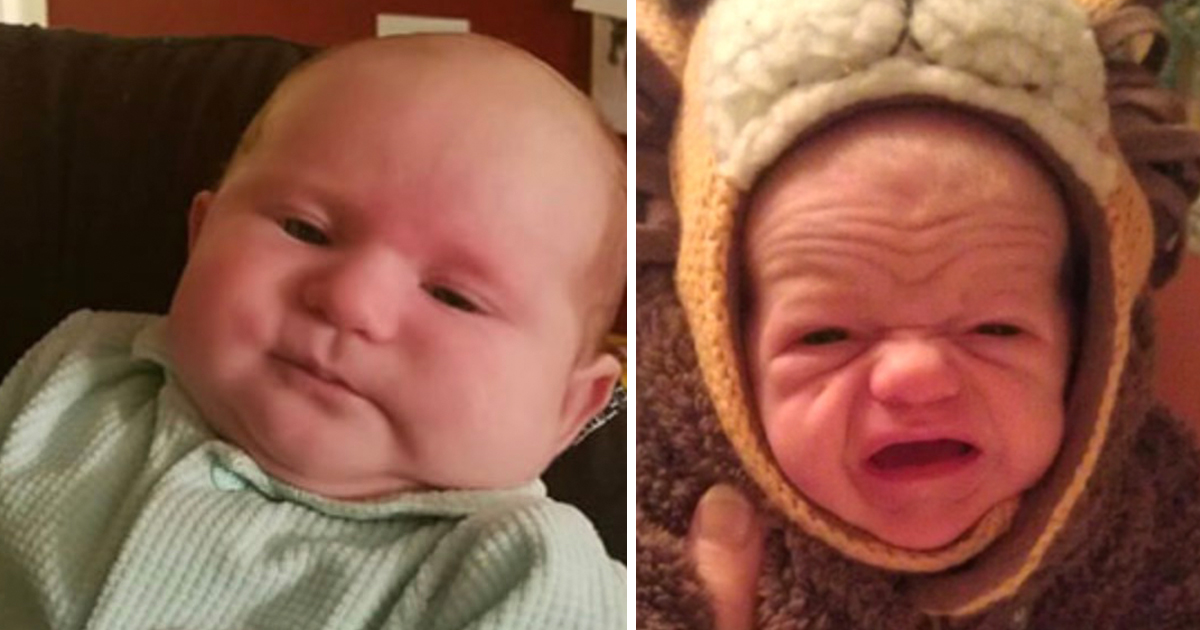 15 Babies That Look Like Old People