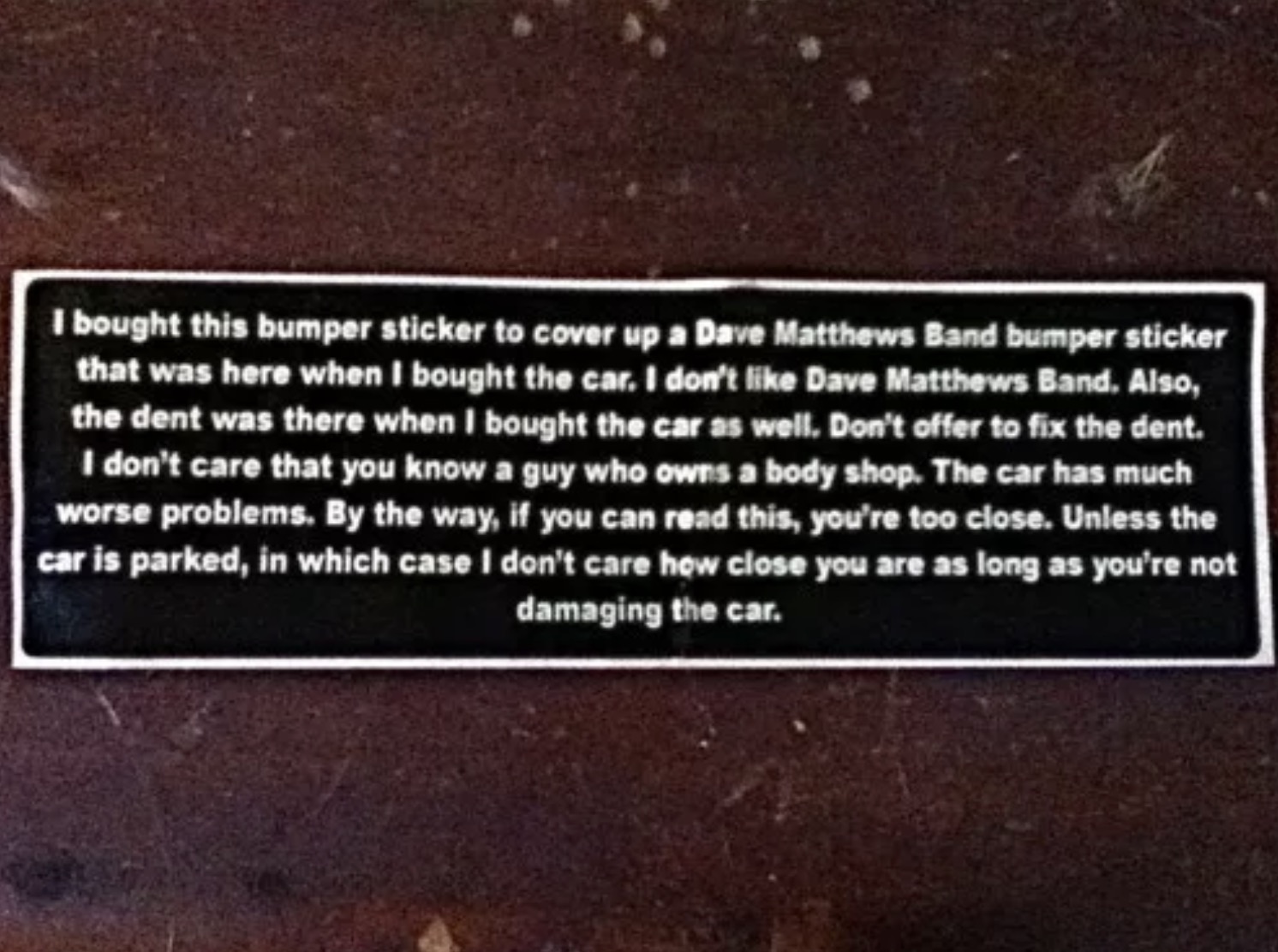 15 Bumper Stickers To Spice Up Your Next Traffic Jam