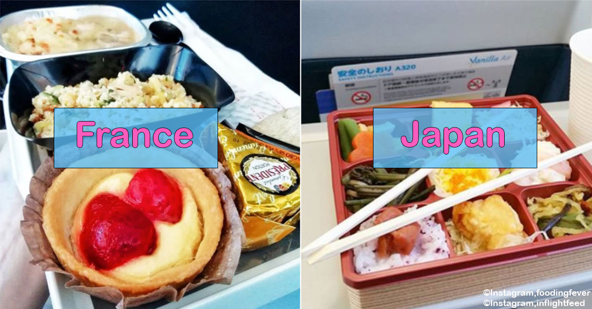 This Is What Airplane Food Looks Like Around the World