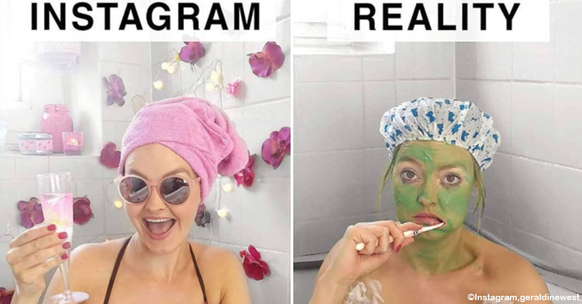 This Artist Makes Fun of All of Those 'Perfect' Instagram Photos