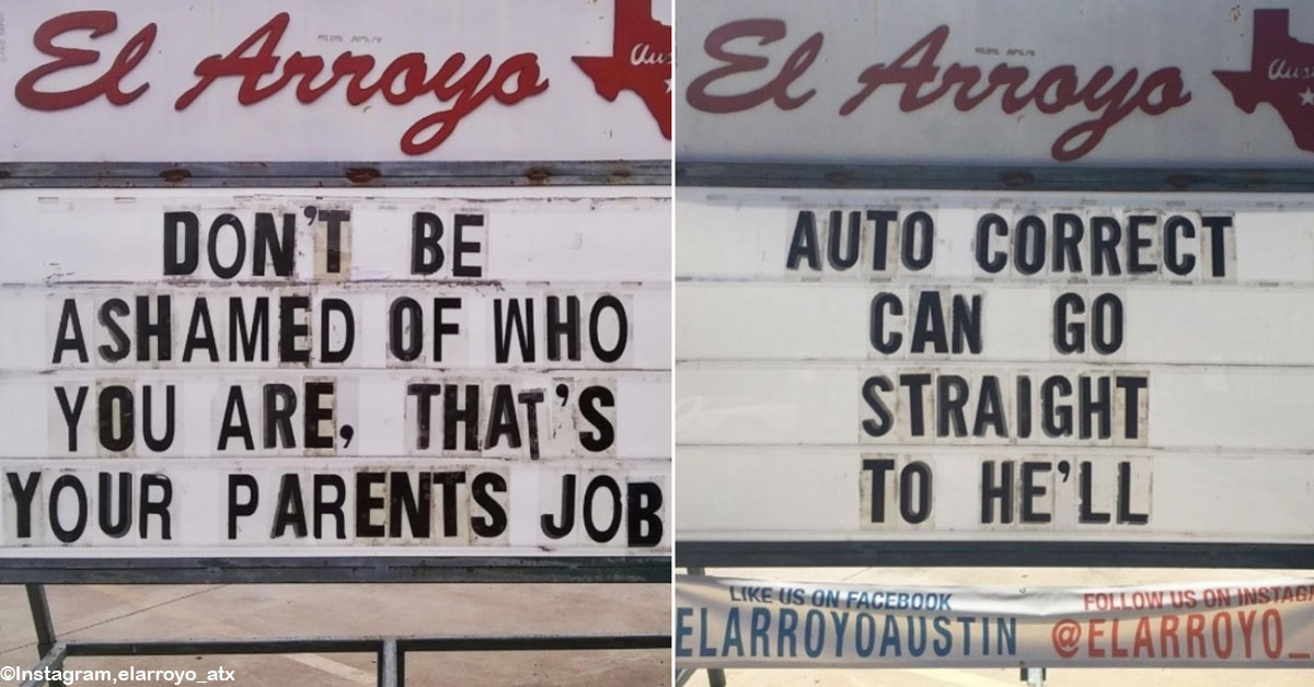 This Restaurant in Texas Is Putting up Some Seriously Hilarious Signs