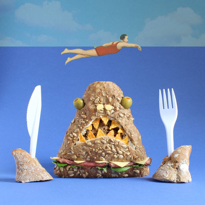 Delicious Sandwich Monsters That You'll Want to Admire...And Then Eat