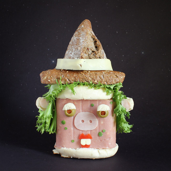 Delicious Sandwich Monsters That You'll Want to Admire...And Then Eat