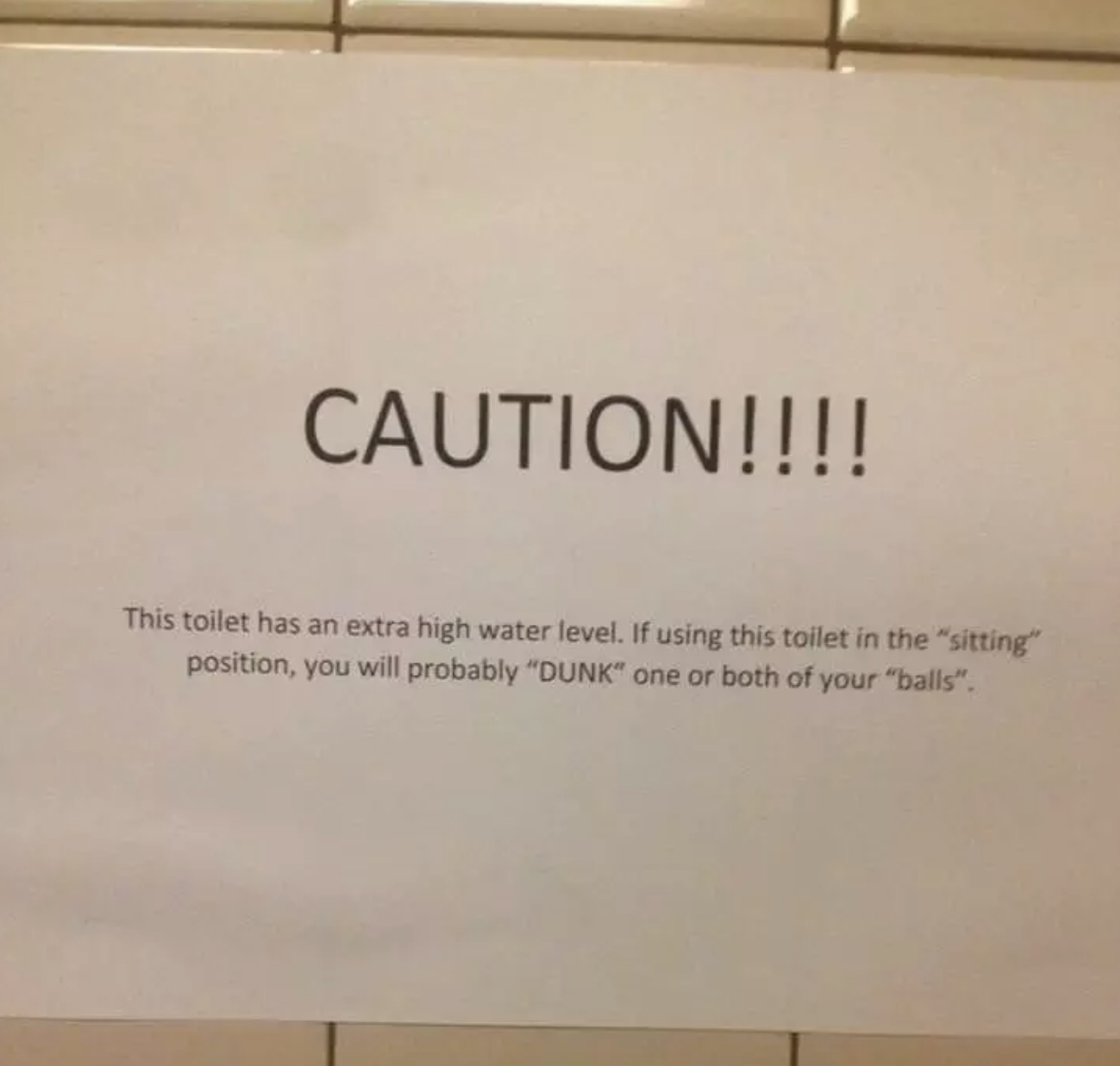 15 Bathroom Notes That Are Way Too Funny