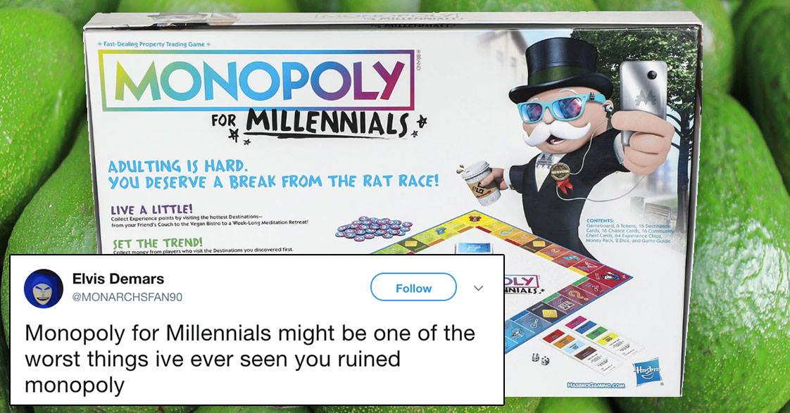 Monopoly Has A New 'Millennial' Edition, And Millennials Aren't Happy