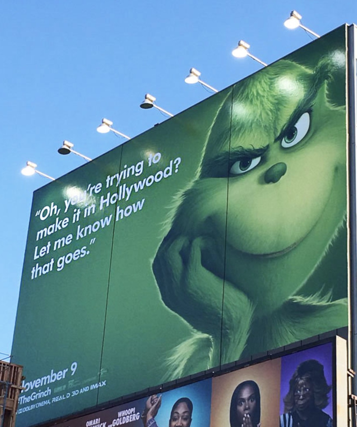 The New Grinch Movie Is Roasting American Cities With Billboards