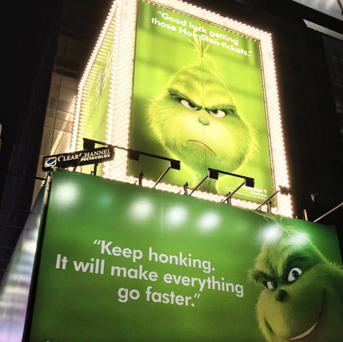 The New Grinch Movie Is Roasting American Cities With Billboards