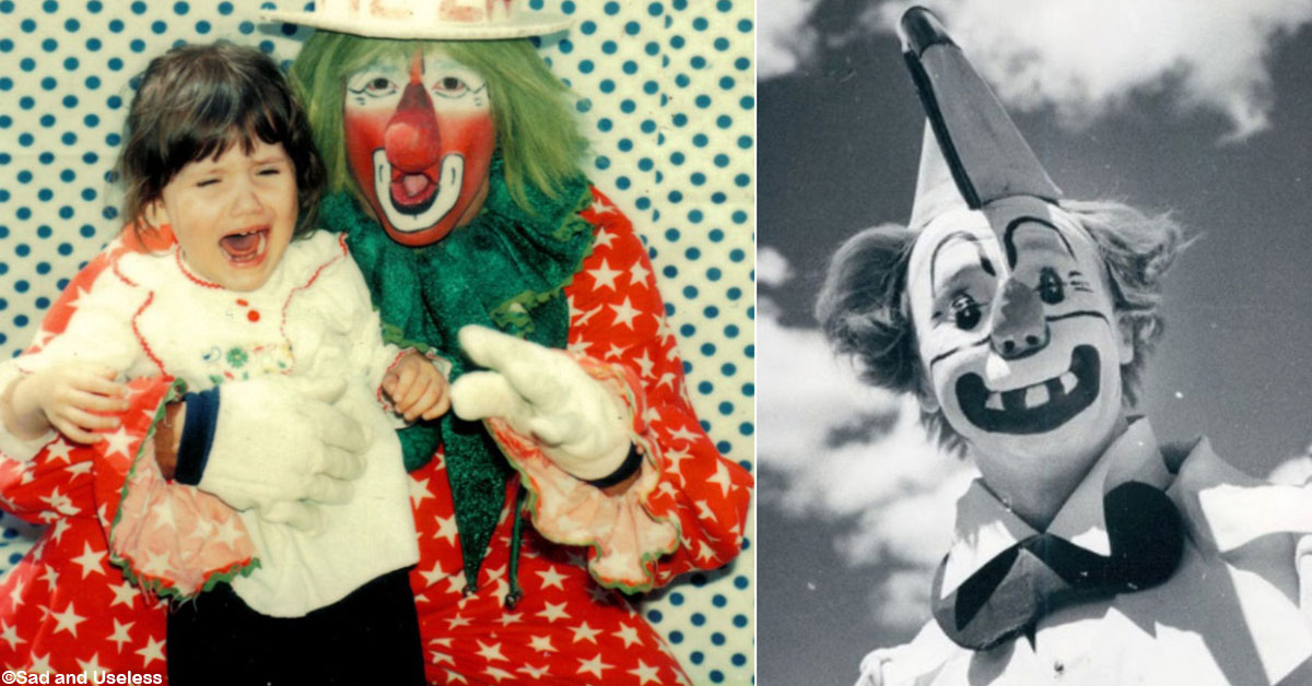 10+ Photos of Horrifying Clowns You Should Just Run From