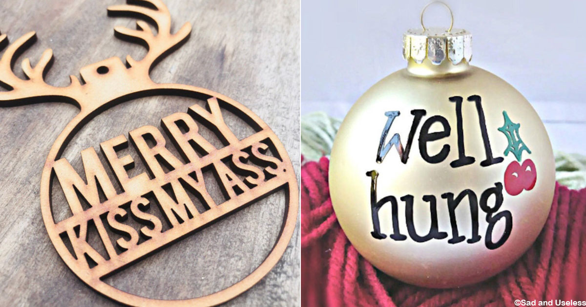 Here Are Some Rude Tree Ornaments for People Who Are over the Christmas ...