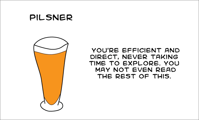 These Funny Illustrations Poke Fun at What Your Beer Says About You