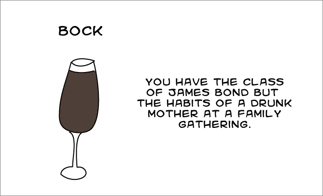 These Funny Illustrations Poke Fun at What Your Beer Says About You