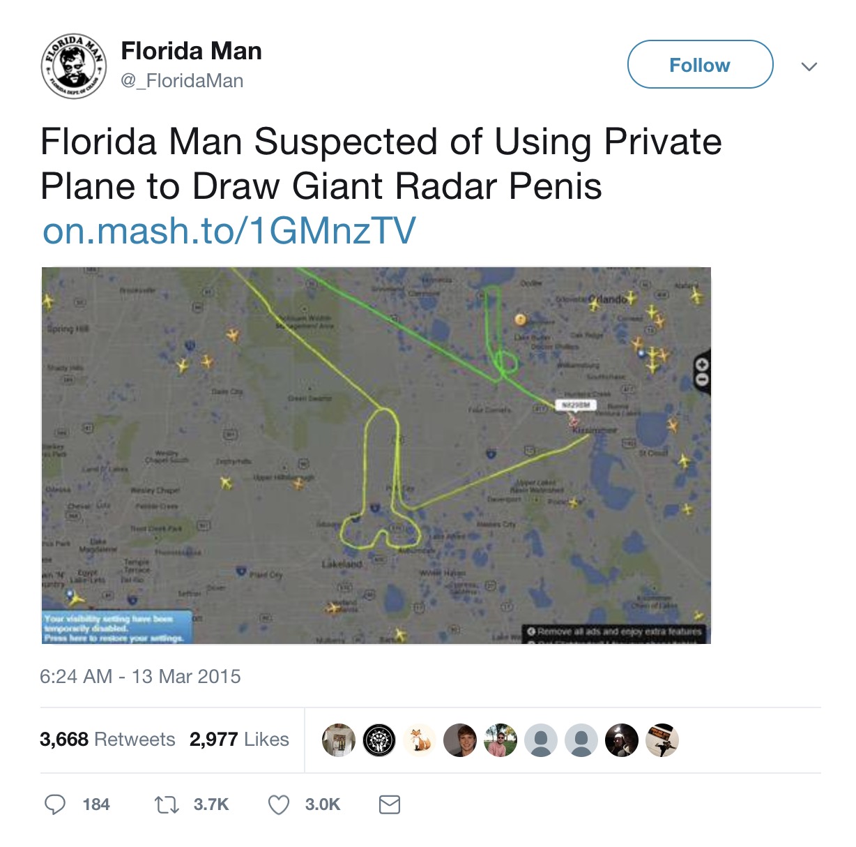 15 Of The Greatest "Florida Man" Headlines Ever