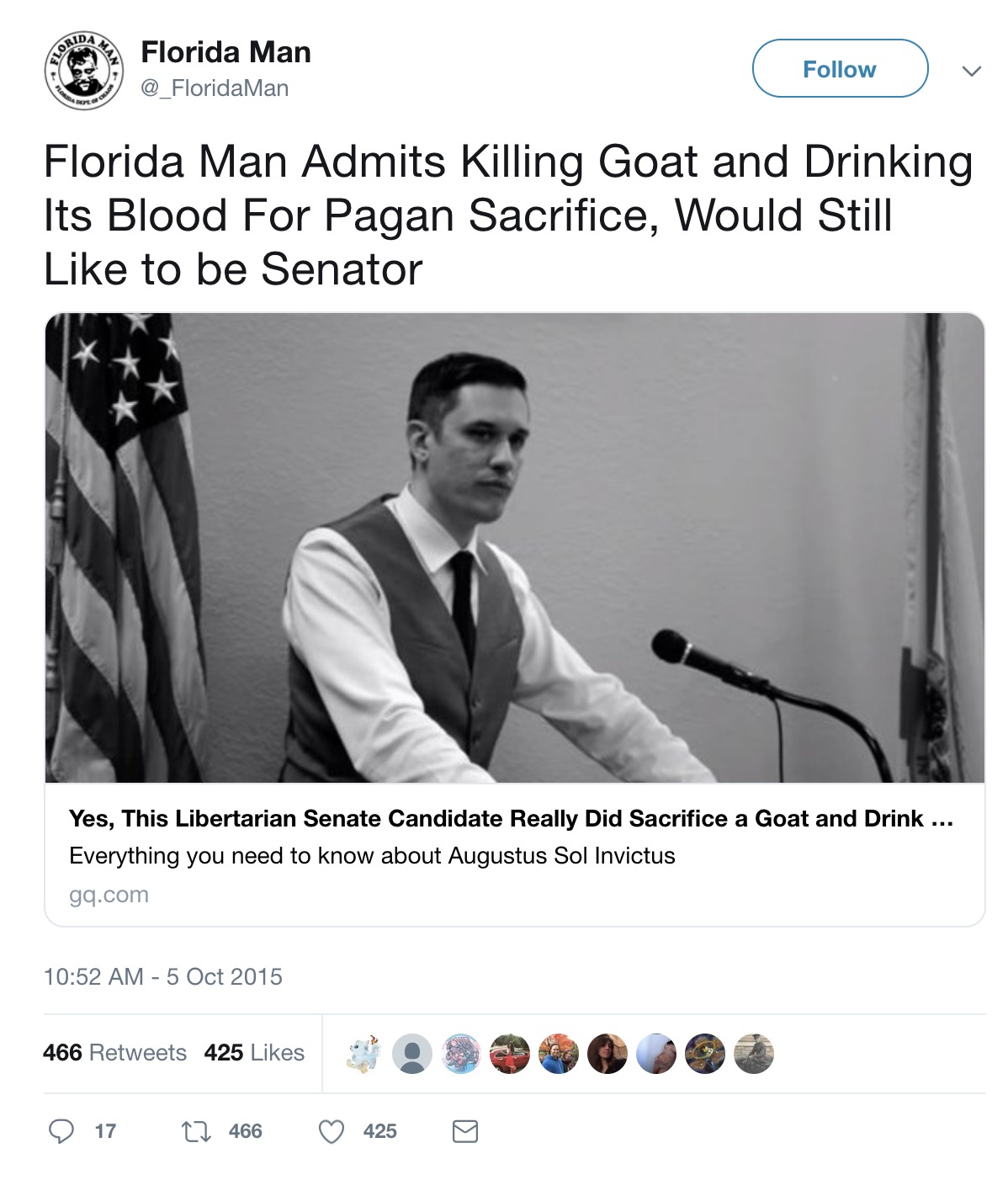 15 Of The Greatest "Florida Man" Headlines Ever