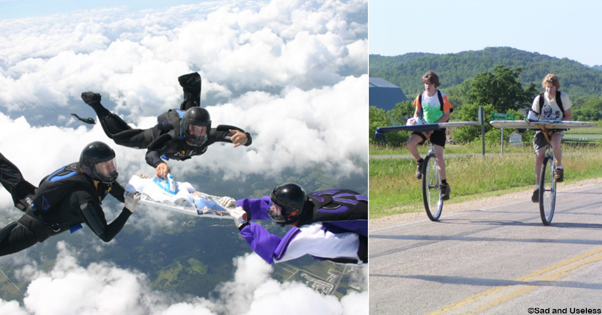 Wanna Get Radical? Try Extreme Ironing.