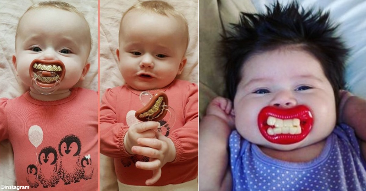 These Ridiculous Pacifiers Will Liven up Your Baby, Toot Sweet
