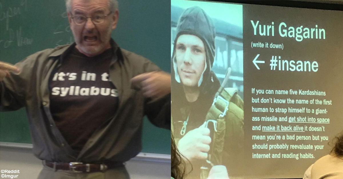 20 College Professors Who Are Totally Hilarious