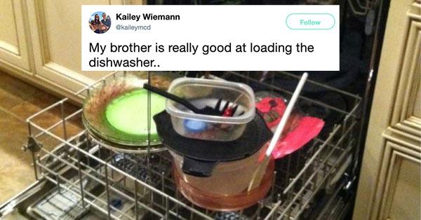 15 People Who Have No Idea How To Correctly Load A Dishwasher
