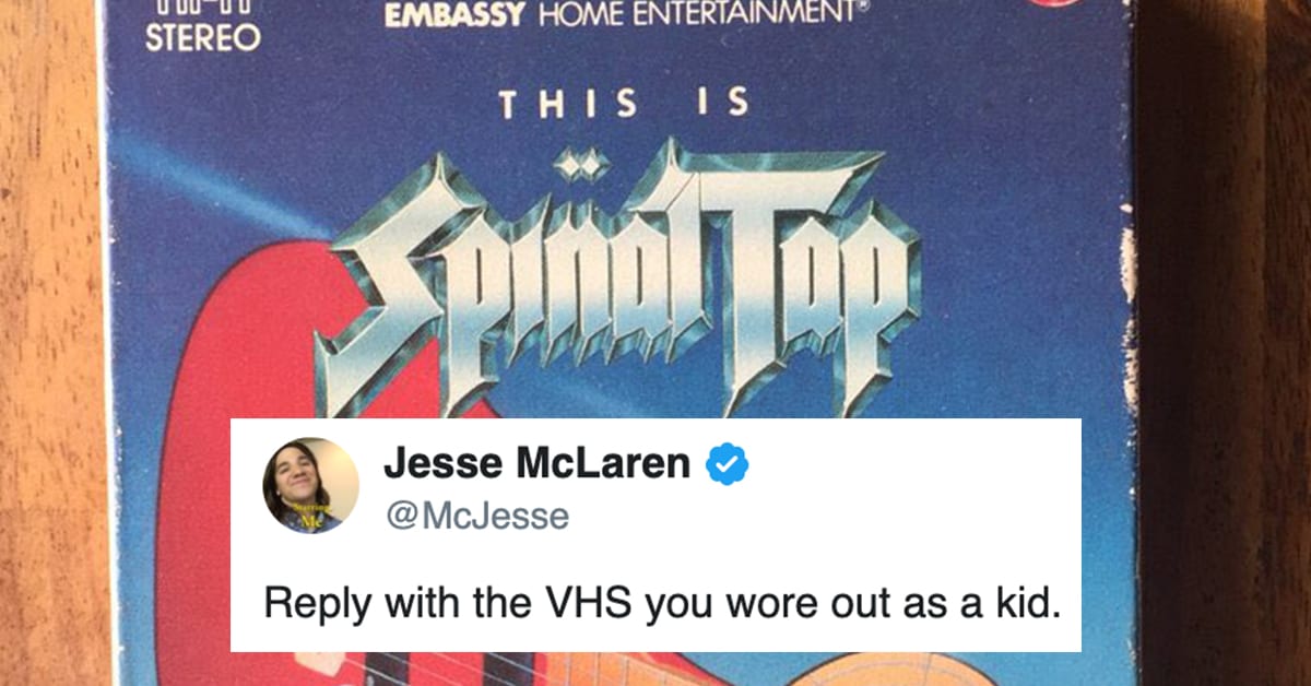 People Tweeted About the VHS Tapes They Wore out as Kids, and These ...