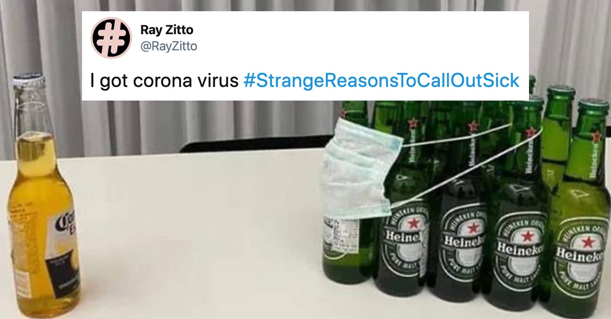 People Share Hilarious and Weird Excuses for Calling out Sick for Work