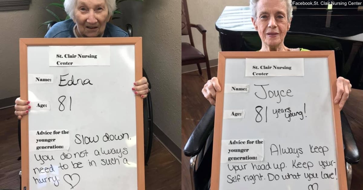 Elderly People Share Good Life Advice for All the Younger Folks out There