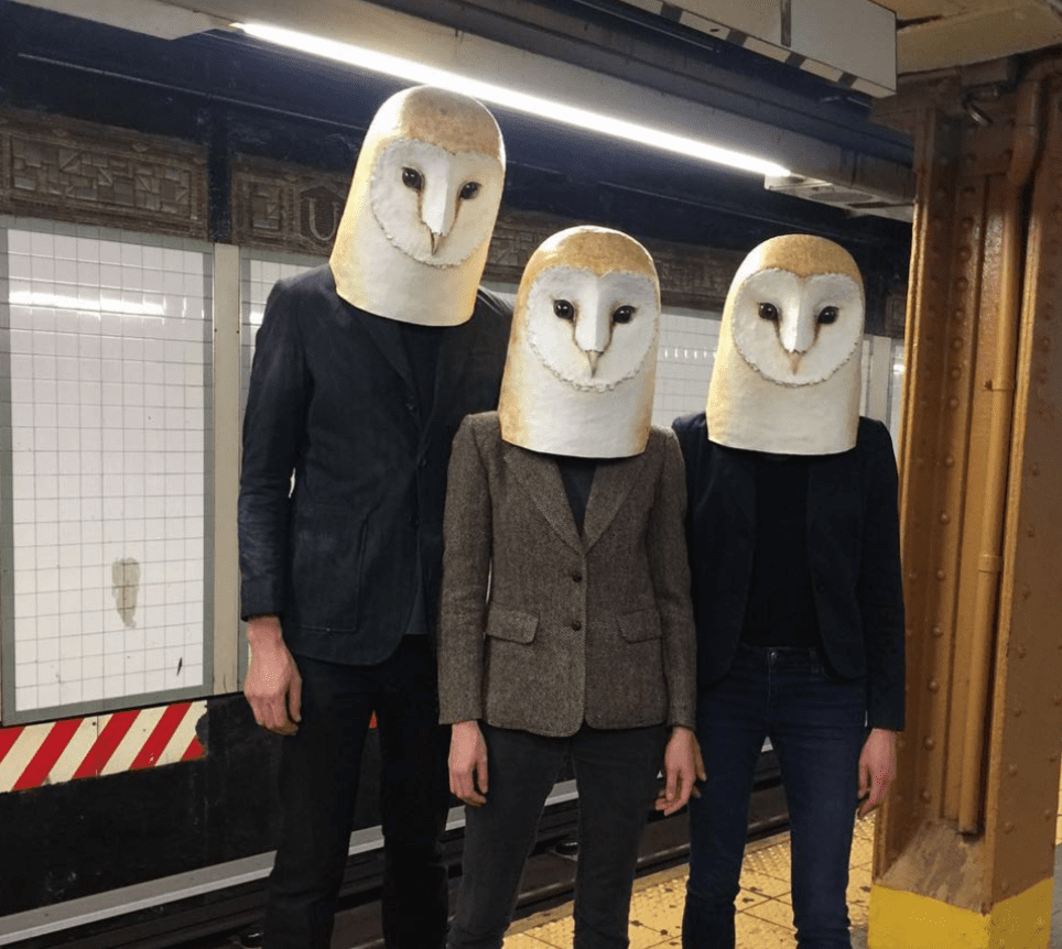 Check out These Cool Papier-Mâché Masks of Human-Sized Animal Heads