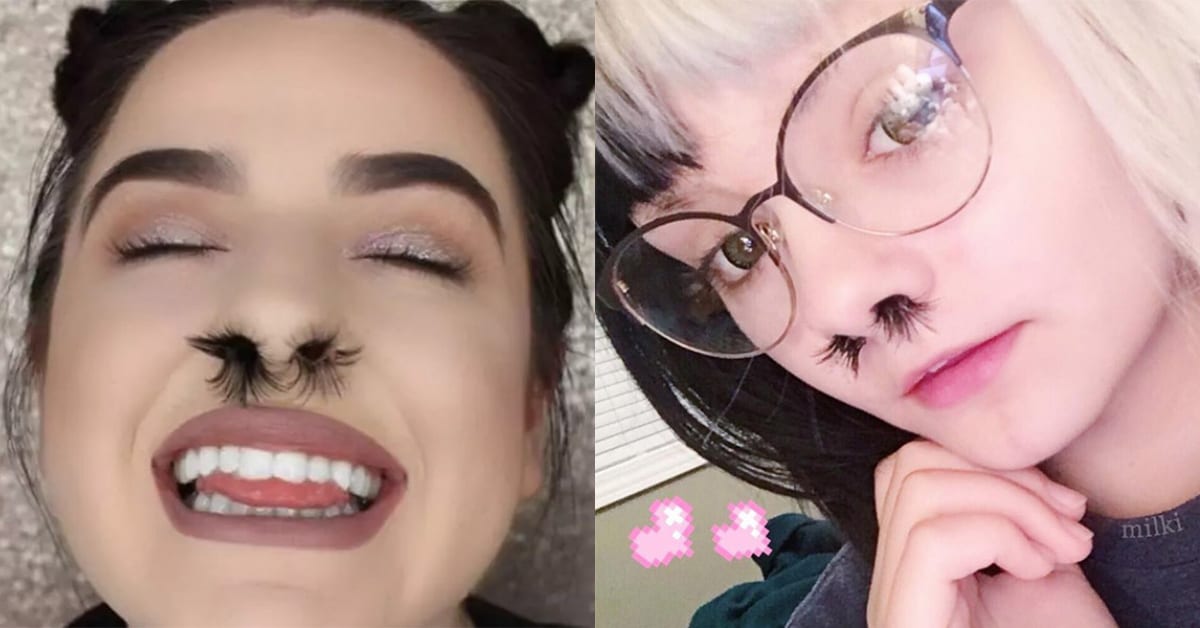 Nostril Hair Extensions Are yet Another Awkward Beauty Trend