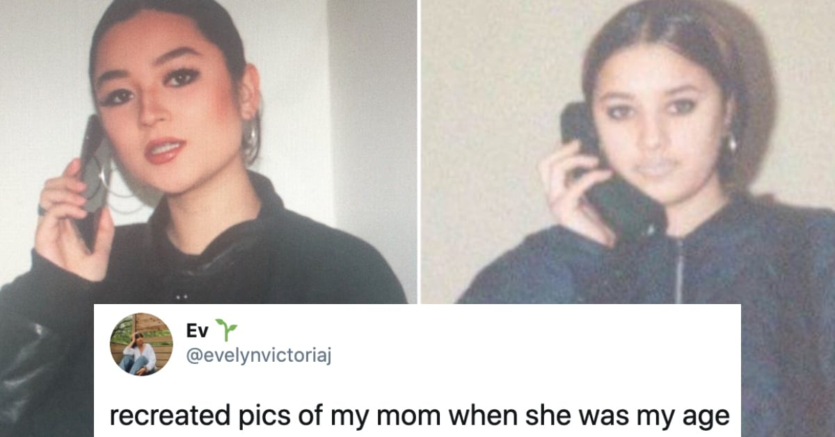 These Daughters Recreated Their Moms' Looks and the Results Are Pretty ...