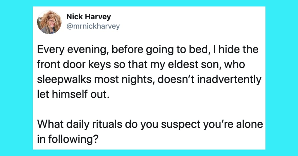 14 People Share Their Unique Daily Rituals