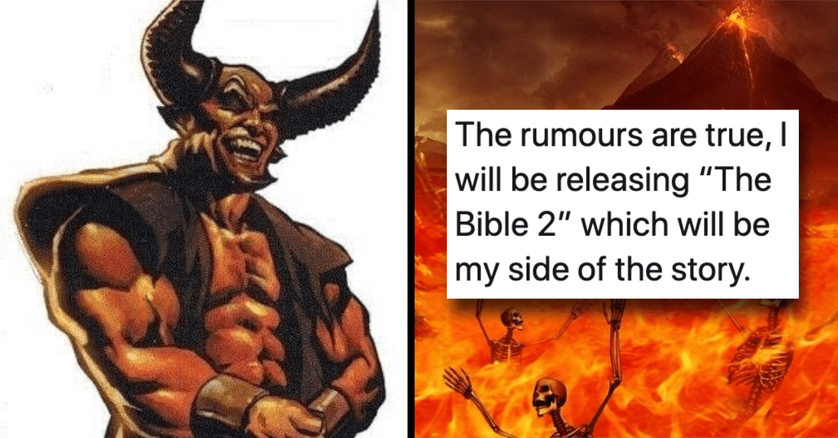 Satan Has a Social Media Account and It Turns Out He's a Funny Guy!