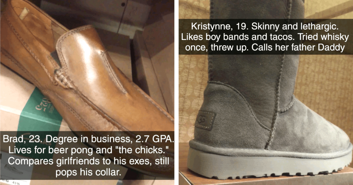 This Funny Shoe Salesman Imagines What Shoes Say About Us